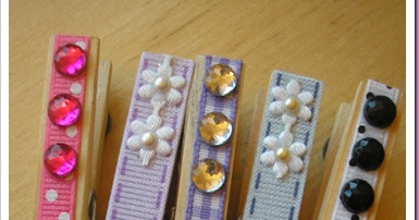 It's All Fiddle Fart: Easy Peasy Decorated Peg Idea